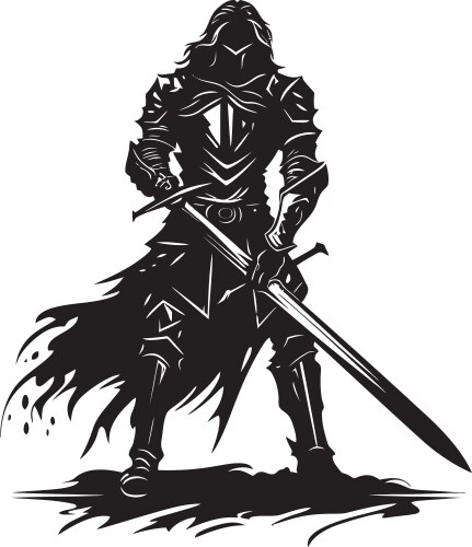 Knight Sword Pose Vector Images (over 600)