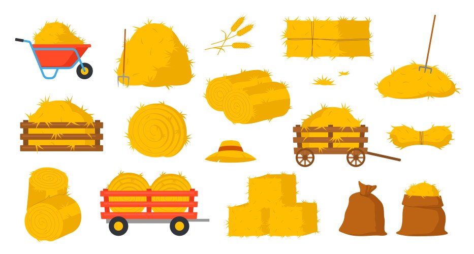 Hay Bale Vector Images (over 3,300)