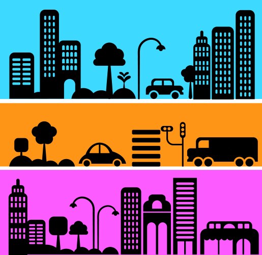Cityscapes Vector Images (over 180,000)