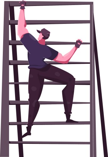 Military training composition Royalty Free Vector Image