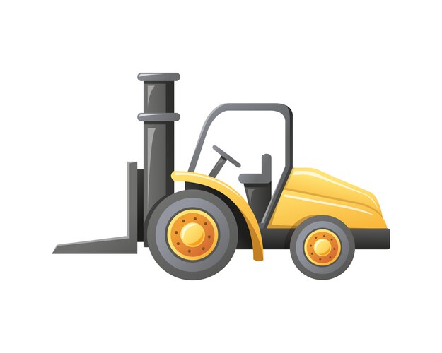 Cartoon Forklift Vector Images (over 2,100)