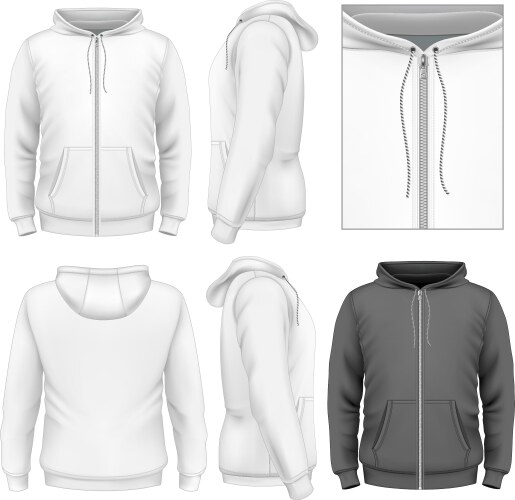 Unisex hoodie Royalty Free Vector Image - VectorStock