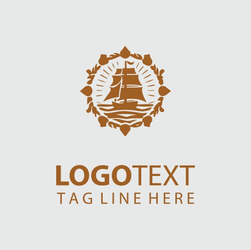 Sailor logo Royalty Free Vector Image - VectorStock