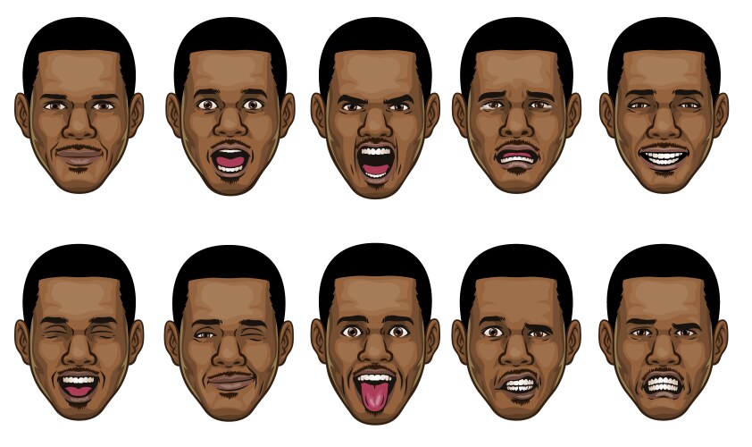 Black Man Profile Vector Images (over 84,000)