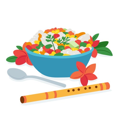 Poha Vector Images (48)