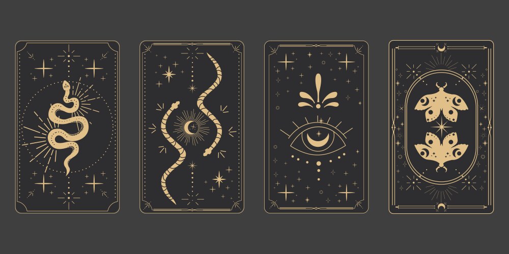 Tarot Border Vector Images (over 700)