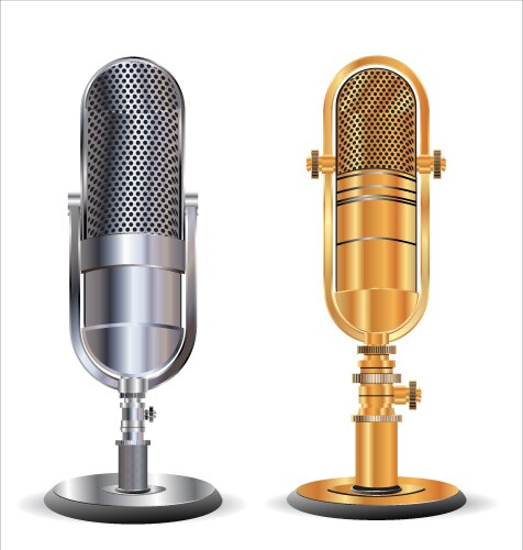 Gold Mic Vector Images (over 990)