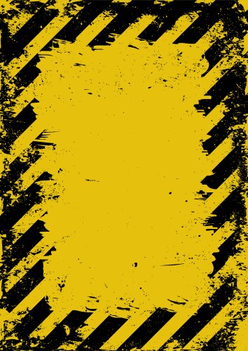 Danger background Royalty Free Vector Image - VectorStock