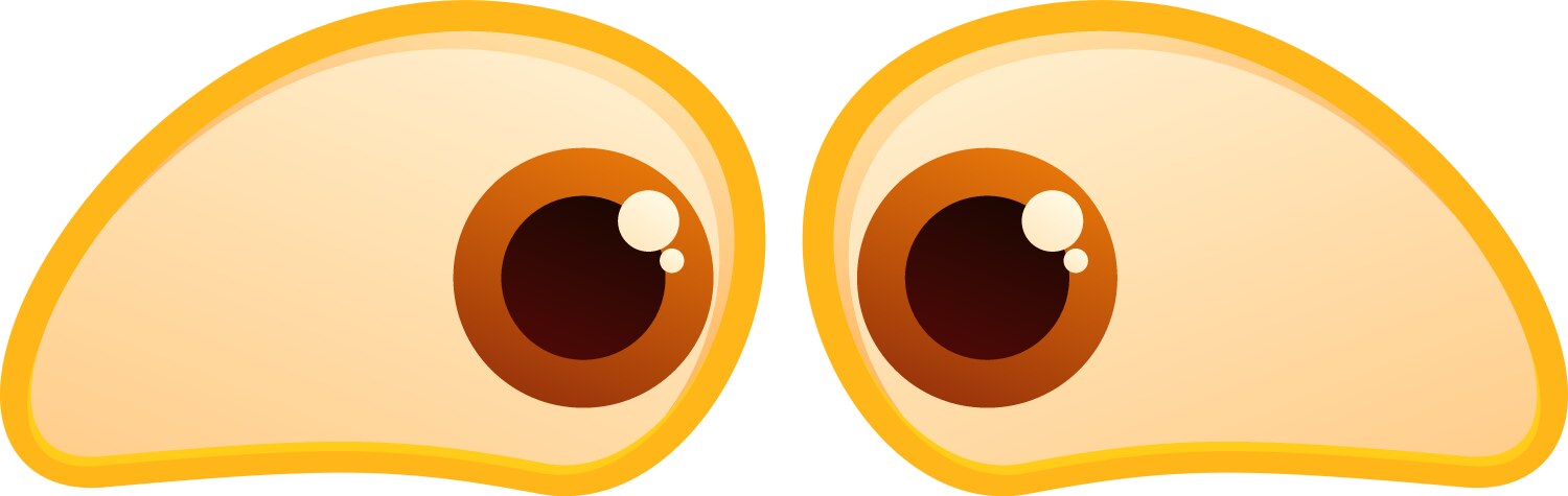 Stare emoticon face Vector Images & Graphics for Commercial Use ...