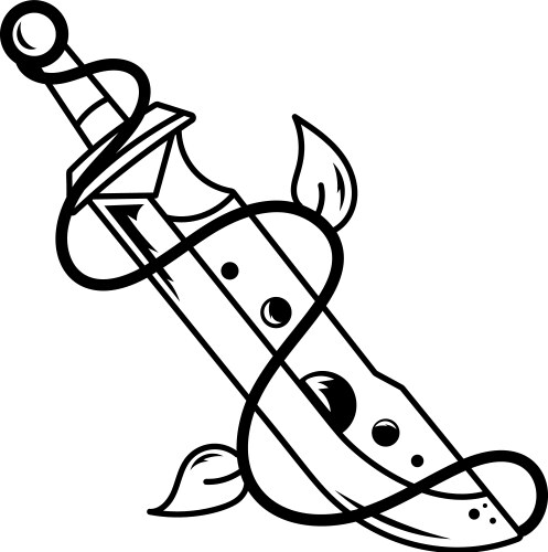 Sword Outline Vector Images (over 20,000)