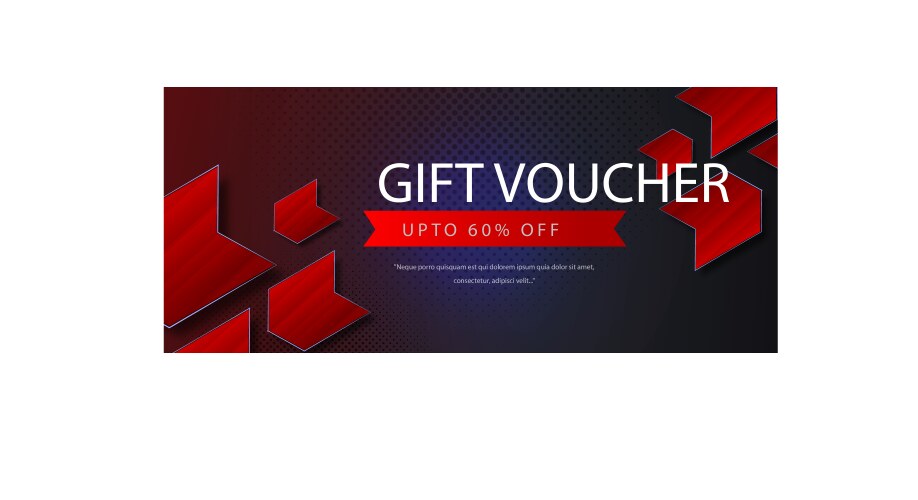 Gift voucher templates Royalty Free Vector Image