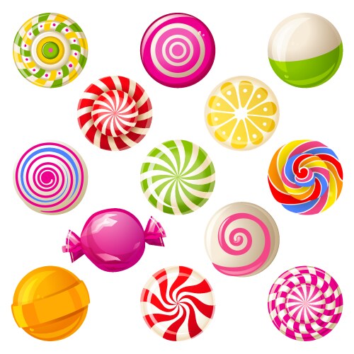 Bonbons Royalty Free Vector Image - VectorStock