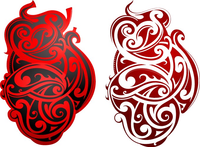 Heart-shape Royalty Free Vector Image - VectorStock