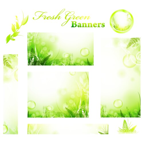 Green life Royalty Free Vector Image - VectorStock