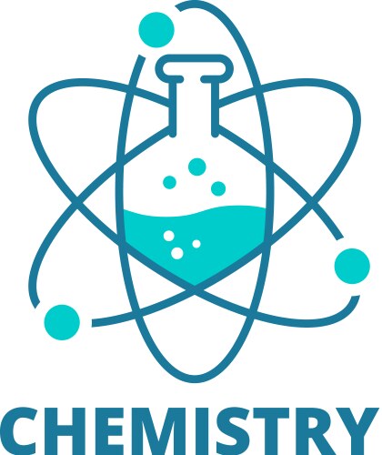 School science lab logo icon design Royalty Free Vector