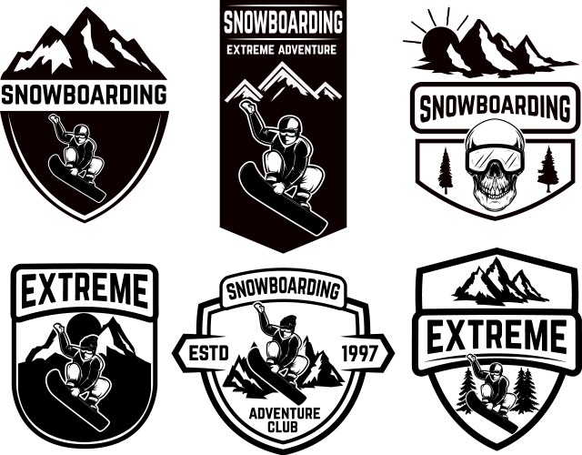 Golf emblems Royalty Free Vector Image - VectorStock