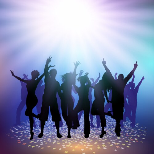 Disco party Royalty Free Vector Image - VectorStock