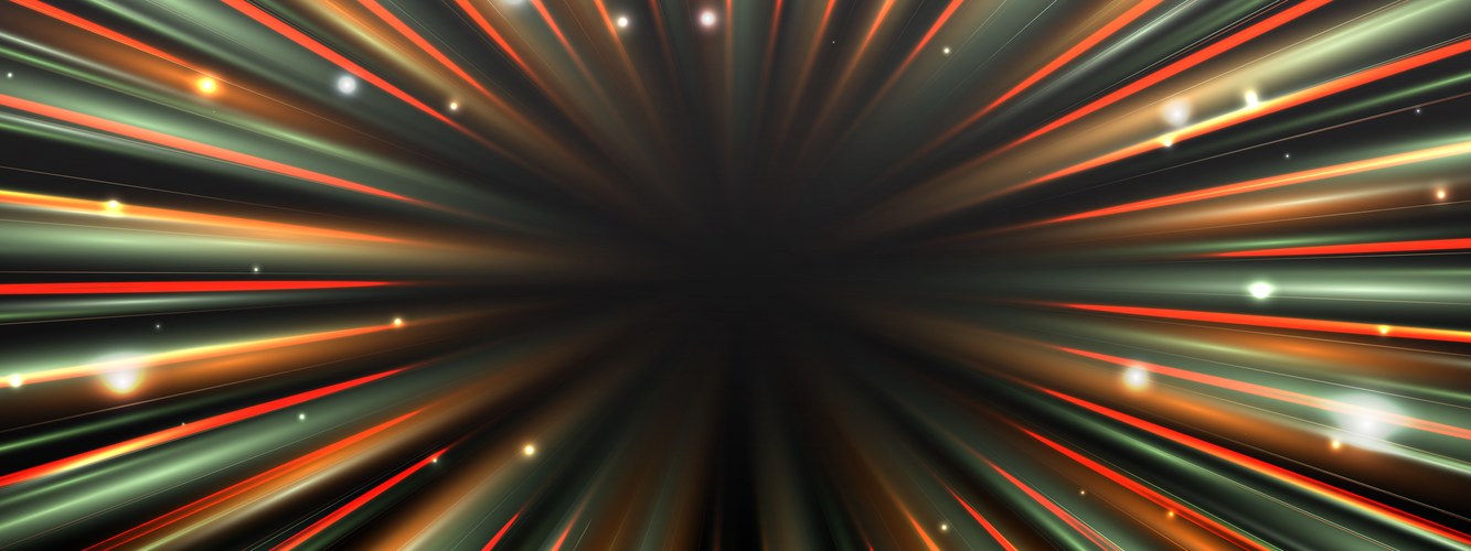 Speed Rays Neon Flow – Royalty-Free Vector | VectorStock