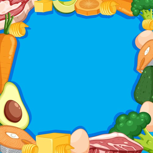 Food Border Frame Vector Images (over 18,000)