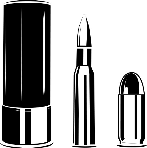 Pistol 1911 gun fire 45 caliber Royalty Free Vector Image