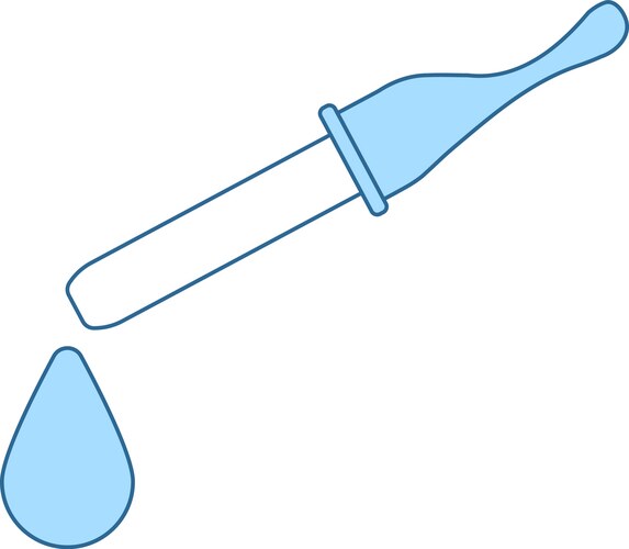 Eye dropper icon set pipette symbol eyedropper Vector Image