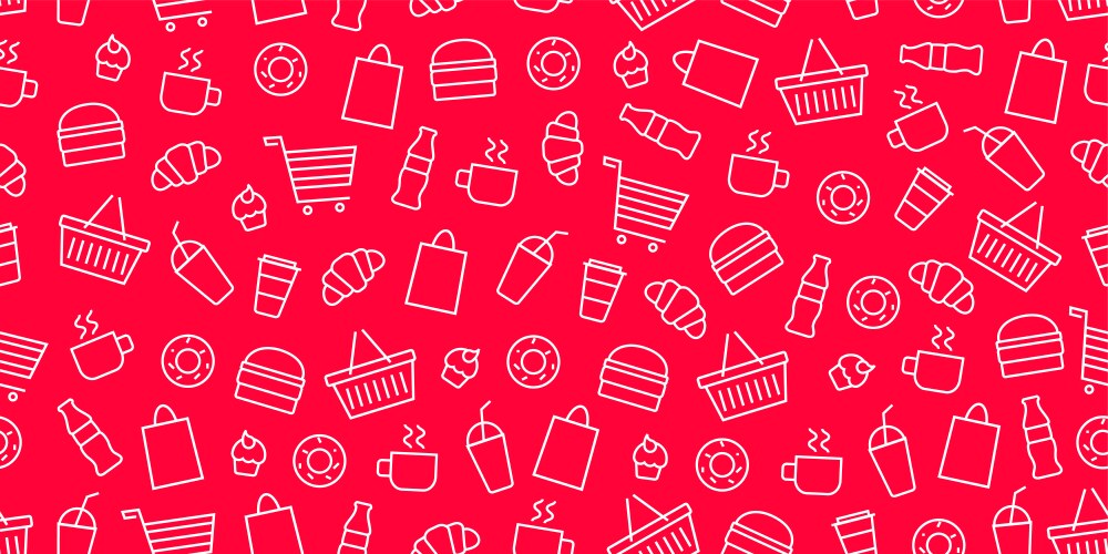 grocery vector background