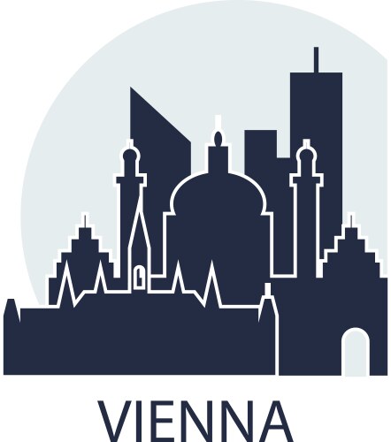 Vienna logo Royalty Free Vector Image - VectorStock