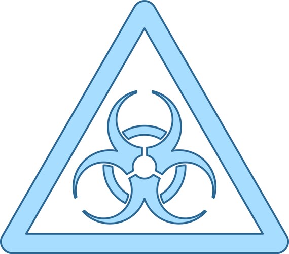 Biohazard icon Royalty Free Vector Image - VectorStock