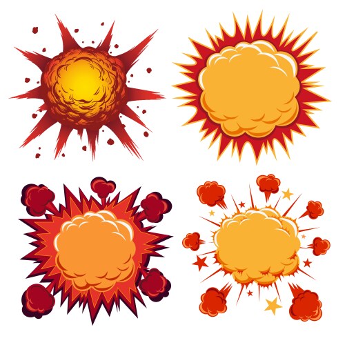 Cartoon Explosion Vector Images (over 47,000)