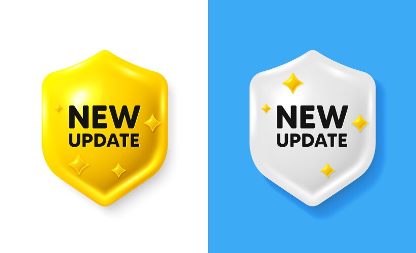 New update icon special offer sign birthday Vector Image