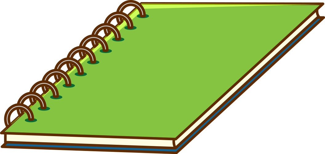 Green Notebook Vector Images (over 17,000)