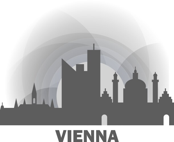 Vienna logo Royalty Free Vector Image - VectorStock