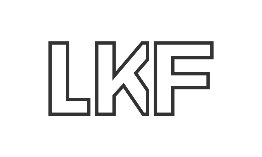 Nwd logo design template with strong and modern Vector Image