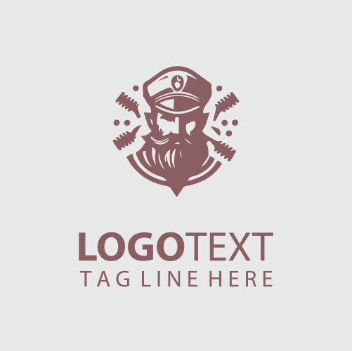 Sailor logo Royalty Free Vector Image - VectorStock