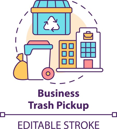 Trash can logo Royalty Free Vector Image - VectorStock