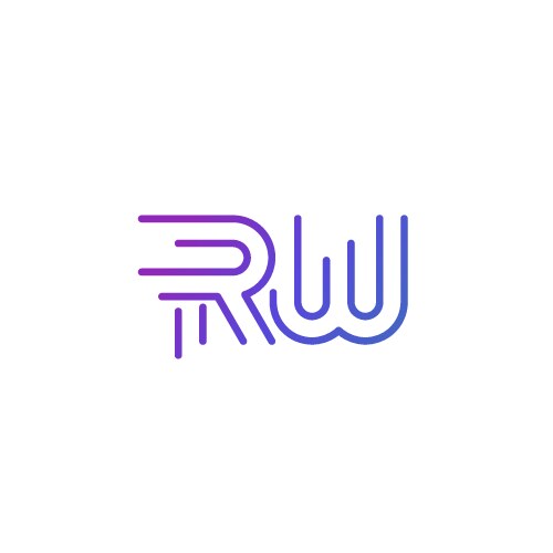 Letter Rw Logo Vector Images (over 1,900)