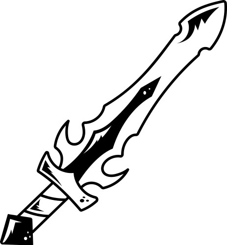 Sword Royalty Free Vector Image - VectorStock