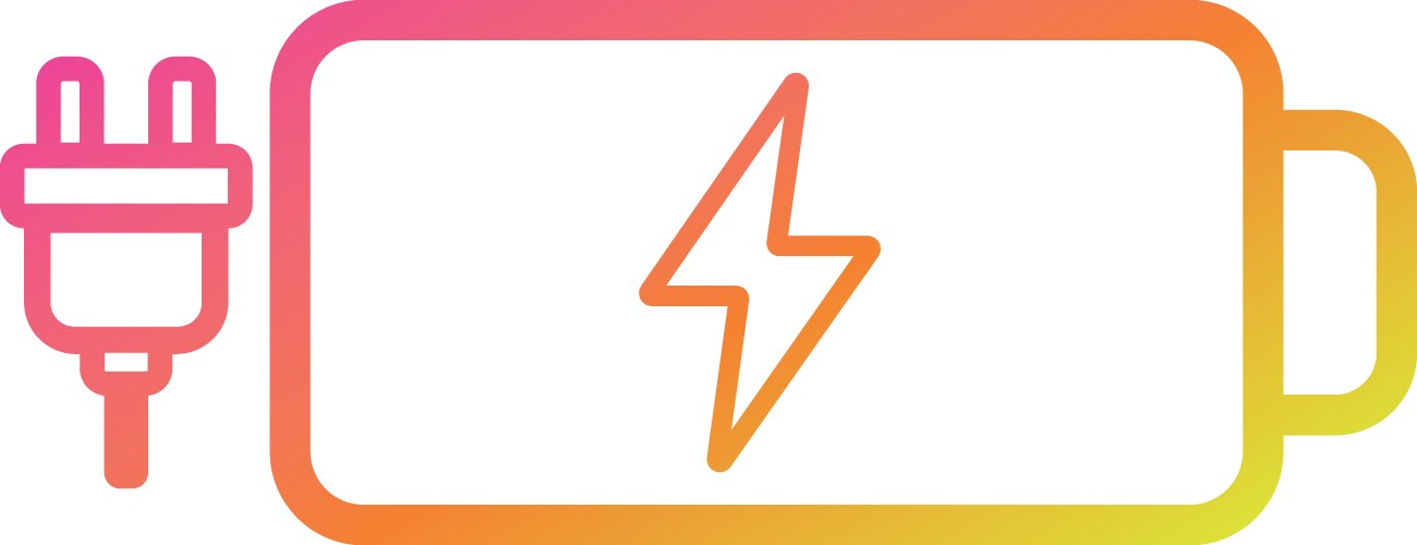 Charge icon sketch Royalty Free Vector Image - VectorStock