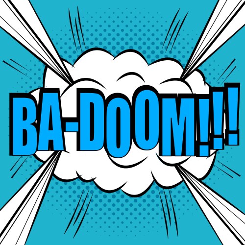 Doom scrolling concept poster in flat style Vector Image