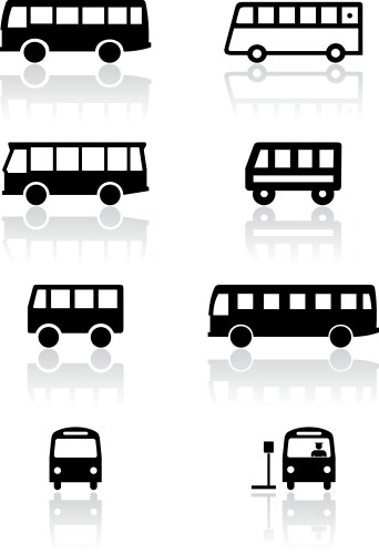 Bus Black and White Vector Images (over 48,000)