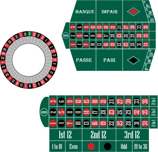 Roulette Table Vector Images (over 3,100)