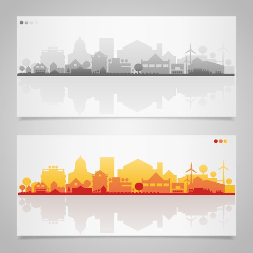 Small Town Vector Images (over 11,000)