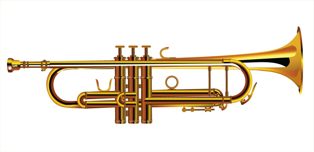Trumpet Royalty Free Vector Image - VectorStock