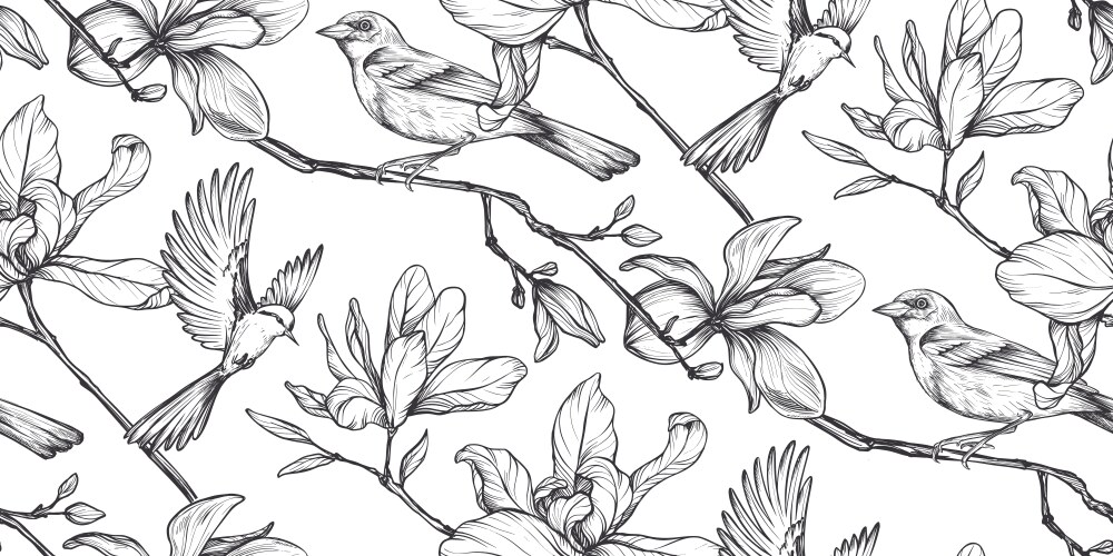 Sakura Black and White Vector Images (over 8,500)