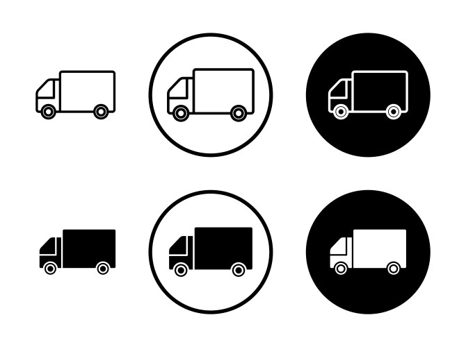 Inventory icon set Royalty Free Vector Image - VectorStock