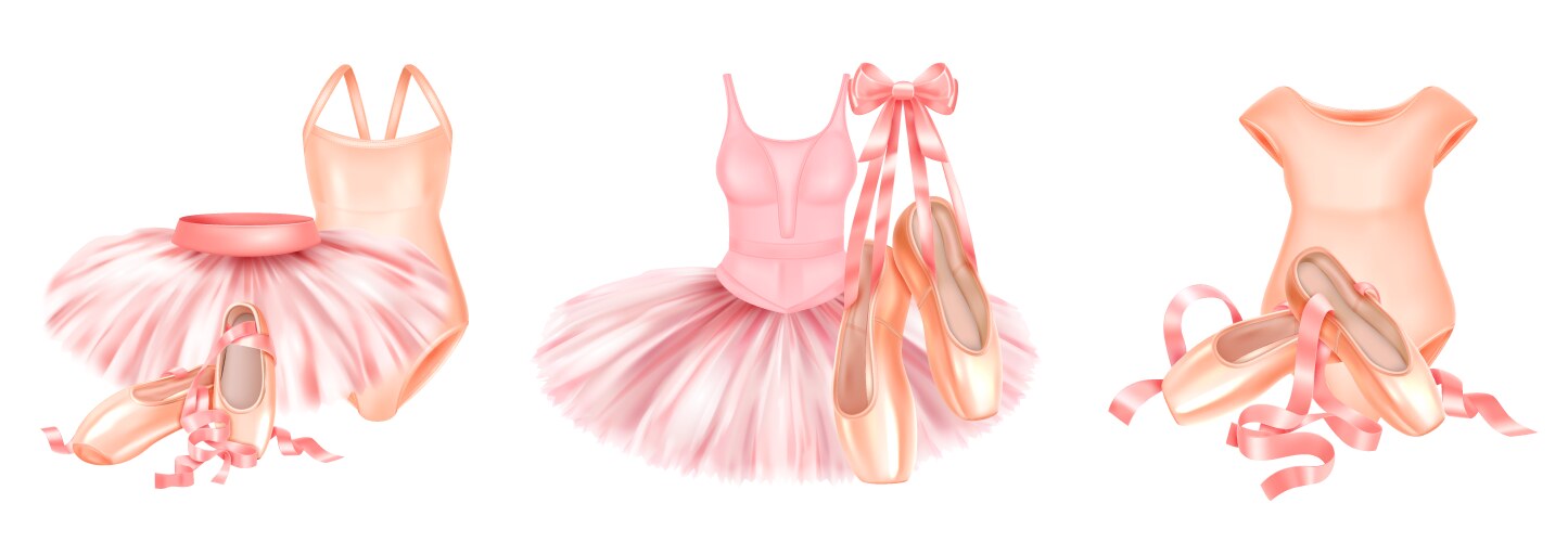 Gymnastics and ballet big set Royalty Free Vector Image