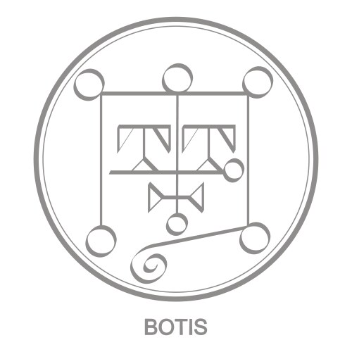 Collection demon symbols and their sigils Vector Image