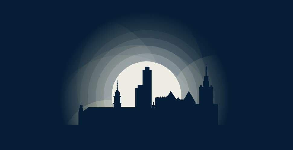 Warsaw logo Royalty Free Vector Image - VectorStock