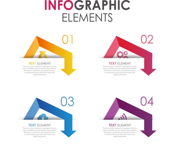 Ingographics designs Royalty Free Vector Image