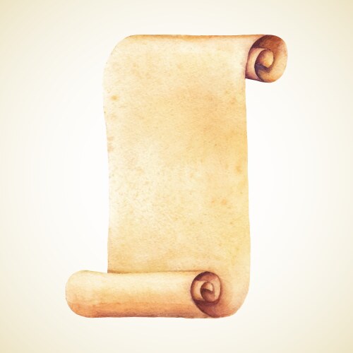 Watercolor wax stamp Royalty Free Vector Image